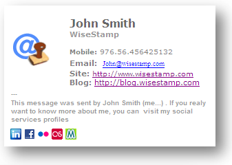 Create email signature to work with Gmail, Hotmail and Yahoo Mail